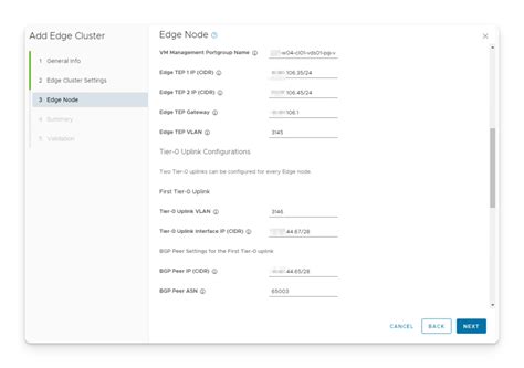 Deploy Edge Cluster In A Workload Domain In VCF VKernel B V