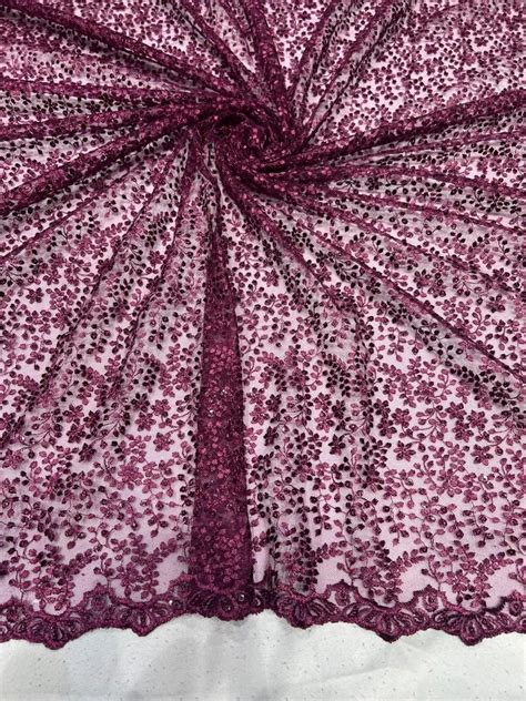 Embroidered Net Thread Work Fabric At ₹ 530 Meter In New Delhi Id