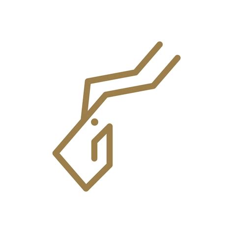 Impala Line Icon Premium Ai Generated Vector