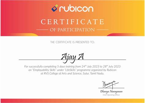 Ajay Ajay On Linkedin I Have Successfully Completed My Training At