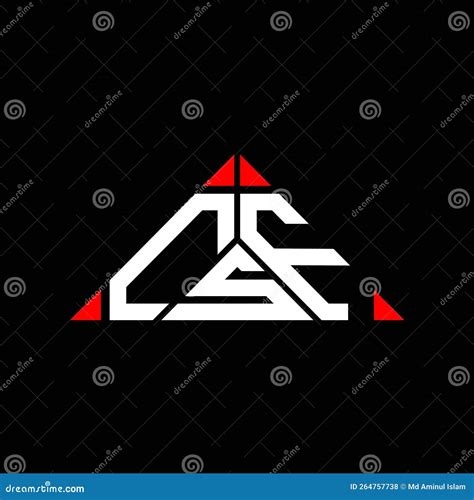 Csf Letter Logo Creative Design With Vector Graphic Stock Vector Illustration Of Abstract