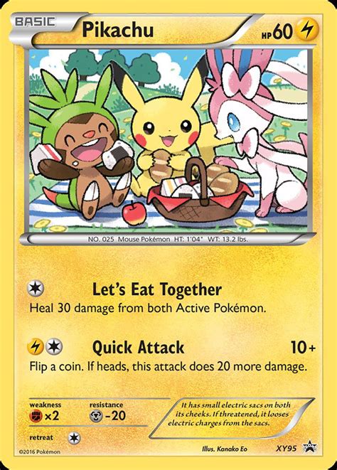 Pikachu Pr Xy Xy95 Pokemon Tcg Pok Cards