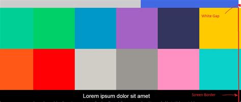 Html How To Create A Responsive Full Row Box Grid Of Equal Images With Centered Text