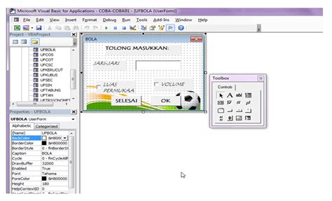 Membuat Program Menghitung Luas Dan Volume Bangun Ruangdatar Dan