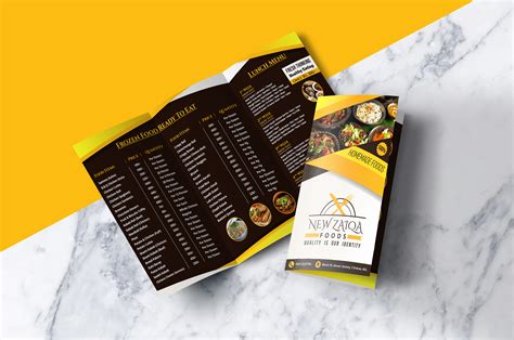 New Zaiqa Foods Logo Design And Branding On Behance