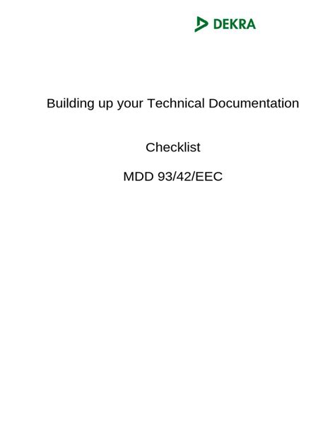 Technical File Compiling Pdf