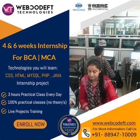 1 Year Full Stack Certification In Web Development At Webcodeft