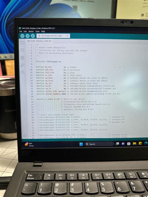 Trouble Controlling Tmc2209 R Esp32