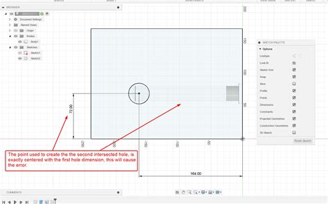 Compute Failed Thread Size Is Bigger Than The Body When Create Two Intersecting Modeled