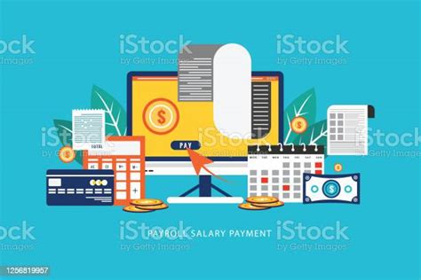 급여 소득 개념 급여 지불 연간 보너스 종이 계산기로 지급 월급 명세서에 대한 스톡 벡터 아트 및 기타 이미지 월급 명세서 경영자 저널리즘 Istock