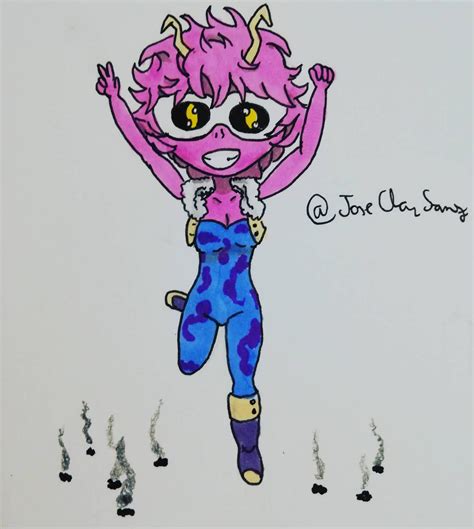 Mina Ashido Pinky By Joseclarsanz On Deviantart