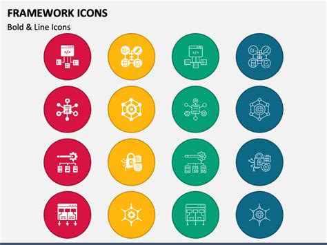 Framework Icons For PowerPoint And Google Slides PPT Slides
