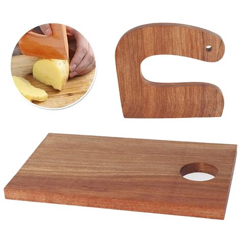 목제 음식 절단기 And 도마 세트 과일 야채 공구 아이들 안전한 부엌 공급 요리 공구 부엌 부속품 Aliexpress