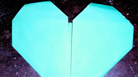 How To Make Heart With Paper কিভাবে কাগজ দিয়ে Heart তৈরি করবো Youtube
