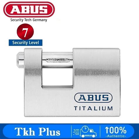 Abus 98ti 70 Titalium Monobloc Padlock Strong Lightweight Innovative
