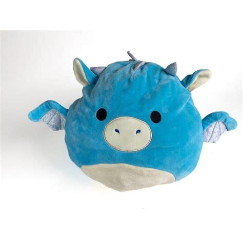 Squishmallows Toys Blue Dragon Rainbow Unicorn Flipamallow