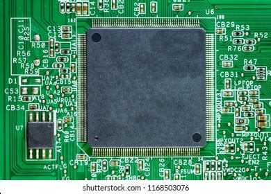 Components Motherboard Include Chip Ic Cpu Stock Photo Shutterstock