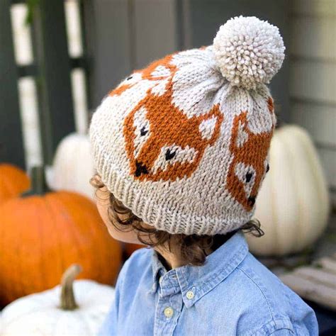 Rainbow Chunky Pompom Hat Free Knitting Pattern Artofit