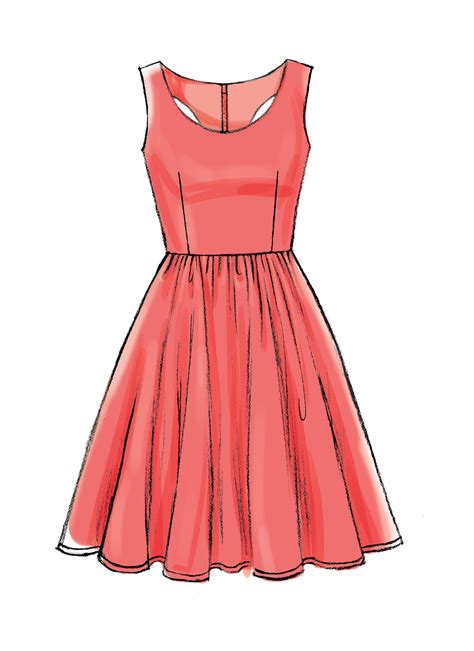 Макет платья