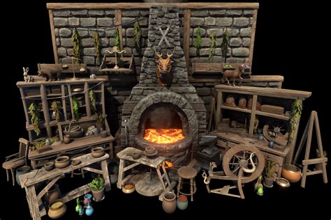 Afs Ultimate Workshops And Crafting 3d Fantasy Unity Asset Store