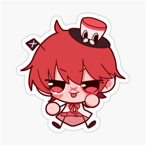 Fukase Chibi Vocaloid Sticker By Chuu000 Redbubble
