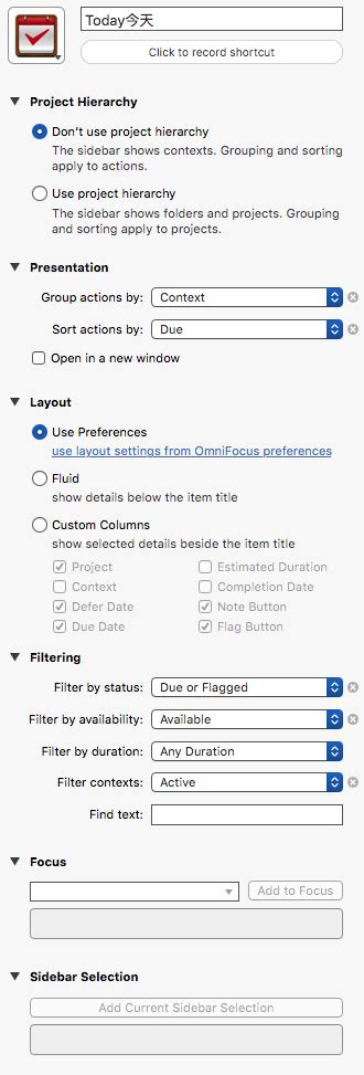 Flagged In Forecast Omnifocus The Omni Group User Forums