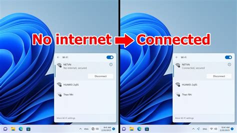 How To Fix No Internet Secured In Windows 11 Youtube