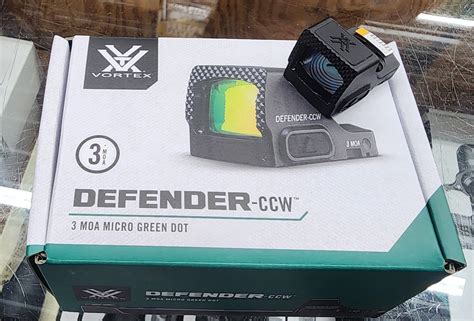 Pine New Tip Up For A Vortex Defender Ccw 3moa Red Dot 40 Tips Left