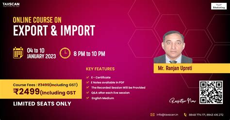 Online Course On Export And Import