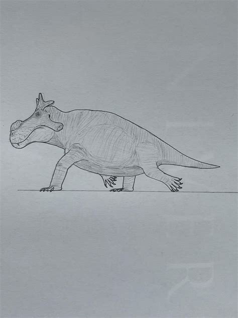 Estemmenosuchus R Paleoart