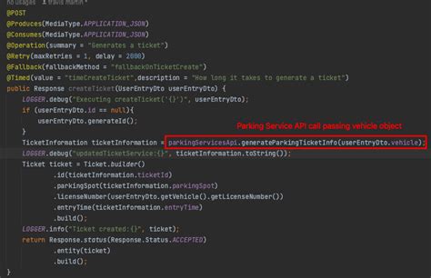 Implementation Microservices Architecture Example Parking Lot Interview