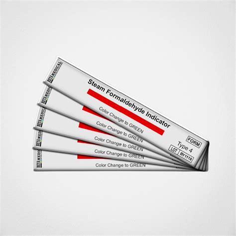 Steam Formaldehyde Chemical Indicator Sterilization Control Products Beya Medical