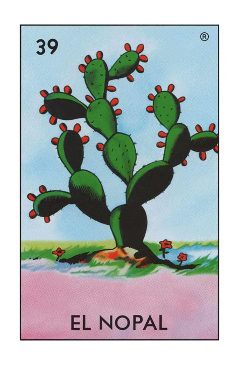 Imagenes De La Loteria Para Imprimir El Nopal Loteria Baraja De