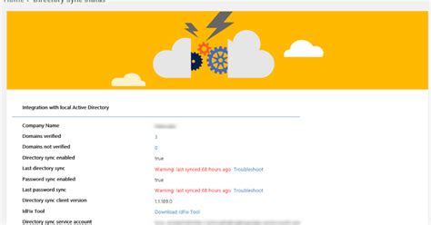 azurecloud sh azure ad connect not syncing active directory accounts passwords