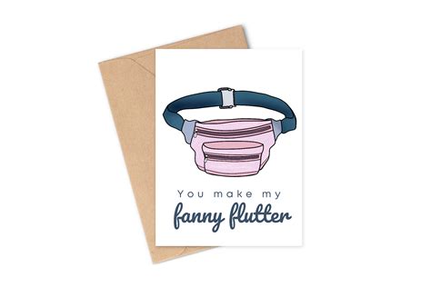 Fanny Flutter Greeting Card Lauren Felice
