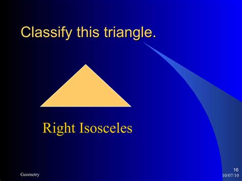 Triangle Classification Ppt