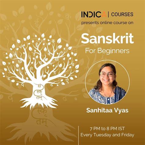 Indica 📚 Sanskrit For Beginners Ready To Explore One Of The Worlds