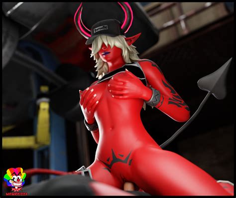 Rule 34 3d Big Breasts Bra Clothed Sex Demon Demon Girl Desdemona