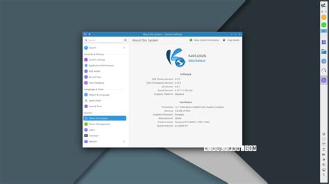 Kaos Linux 202501 Released With Linux Kernel 612 Lts And Kde Plasma 6