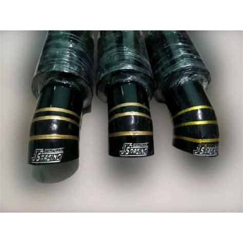 Jual Knalpot Mobil Js Racing Black Type Suara Bass Kering Gahar Cocok Digunakan Untuk Semua