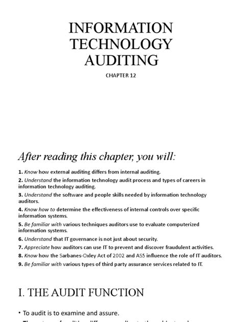 Ais Chapter 12 Pdf Audit Internal Audit