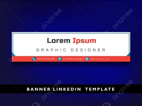 Linkedin Banner Cover Design Template Vol 81 Vector Template Download