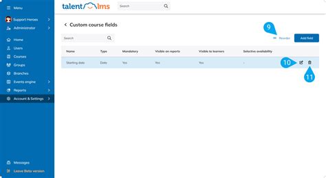 How To Add Custom Fields To Course Profiles In Talentlms Talentlms Support Help Center