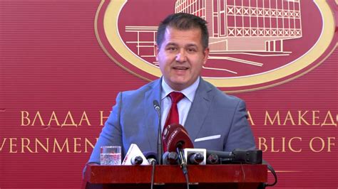 Прес конференција на портпаролот Миле Бошњаковски Youtube