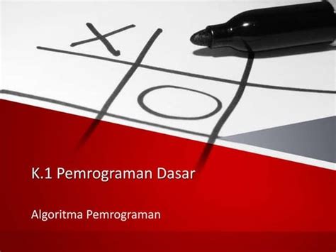 Pengantar Konsep Pemrograman Komputer Pptx