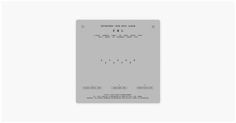 F ck My Life 由SEVENTEEN演唱 Apple Music