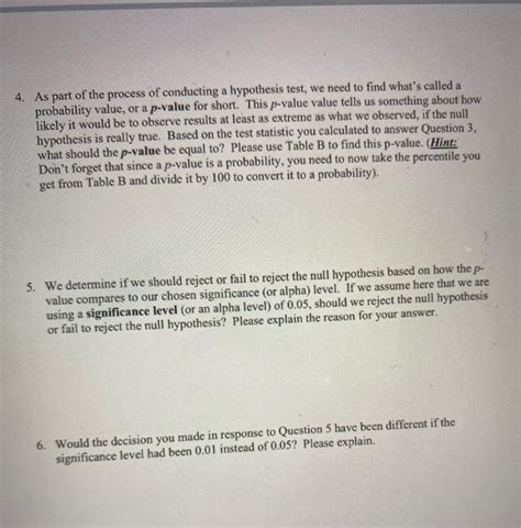 solved 4 as part of the process of conducting a hypothesis