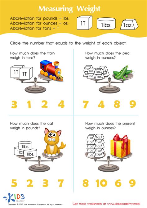Grade 1 Math Measurement Worksheets Free Second Grade Math Worksheets