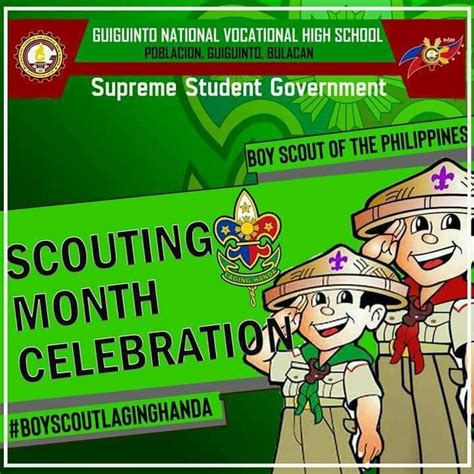 Happy Scouting Month Tuwing Buwan Ng Oktubre Ay Ipinagdiriwang Natin Ang National Scouting