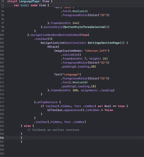 I Want To Hide Tabbar After Navigating With Navigationlink But Somehow